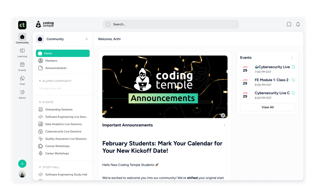 How Coding Temple 2x’d Learner NPS and Retention with AI-Powered Learning